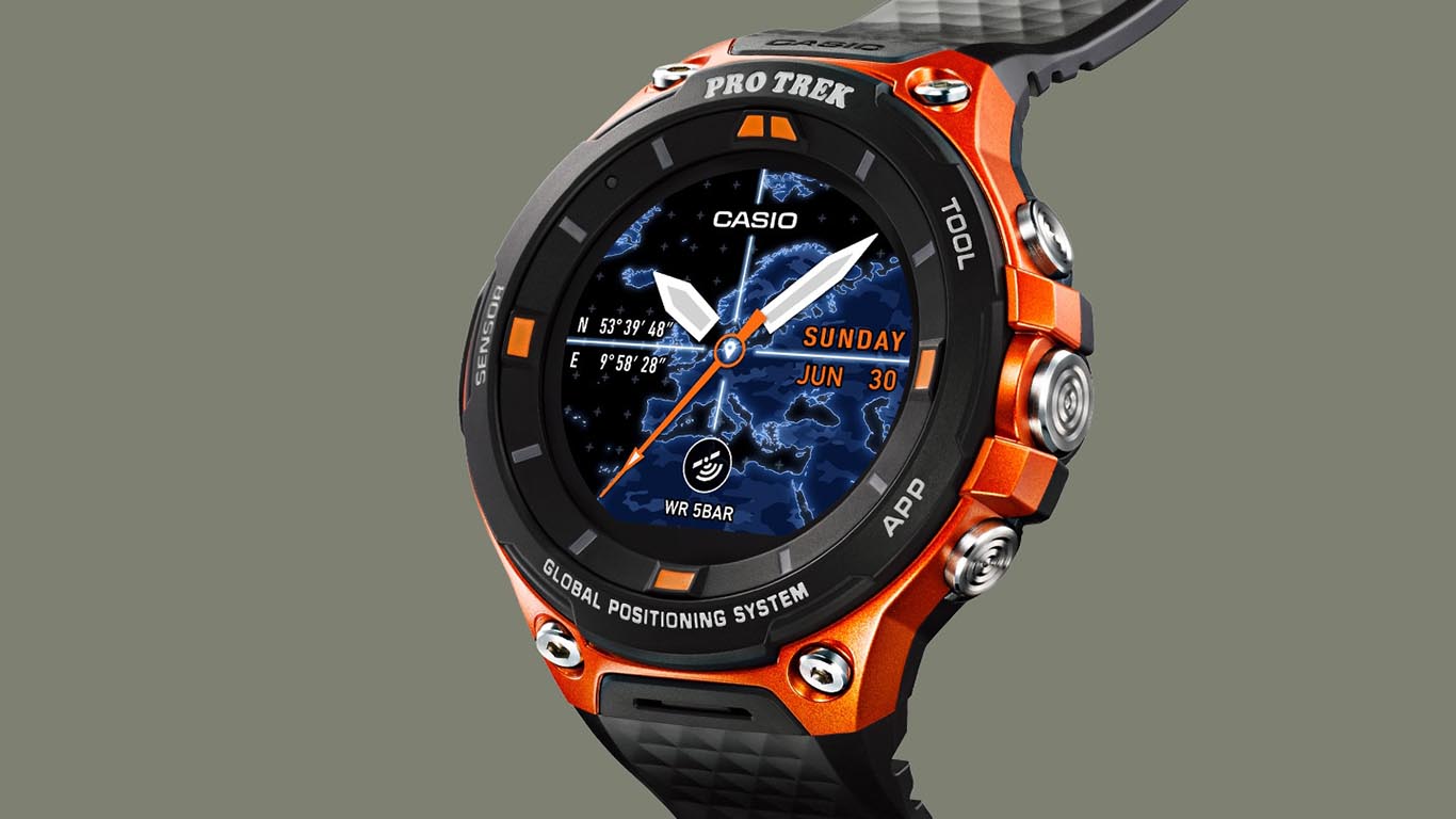 Casio with Round 2 for Smart Watch - ANA-DIGI
