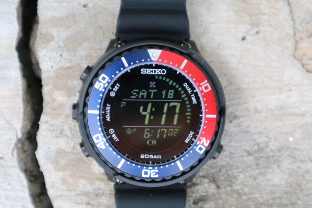 Seiko Prospex SBEP003 ทูน่าดิจิตอลขึ้นบก