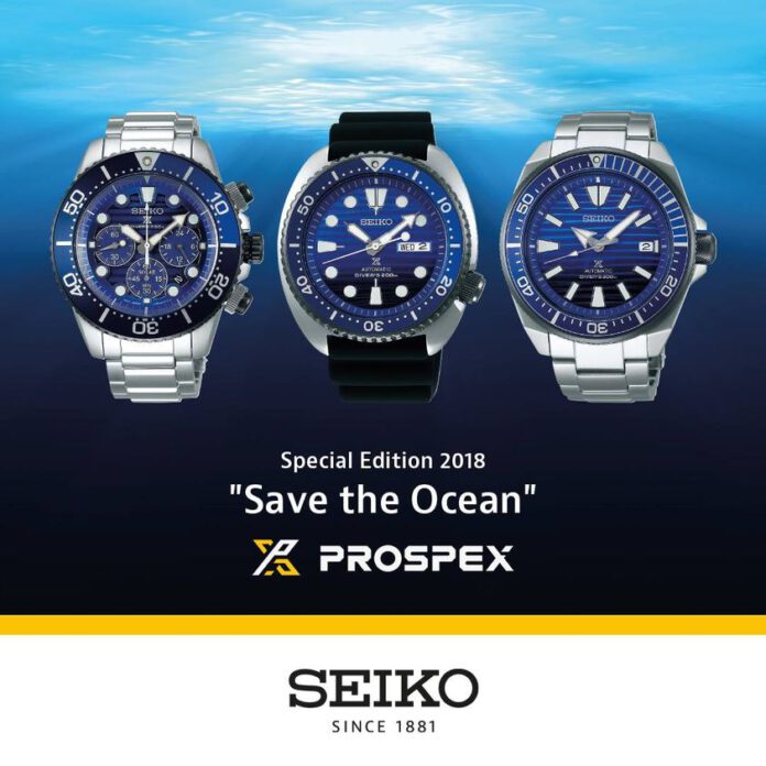 Seiko Save the ocean มารู้จักกับ 6 รุ่นของคอลเล็กชั่นนี้