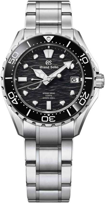 Grand Seiko SLGA015G แรงบันดาลใจจากสายน้ำ Black Stream