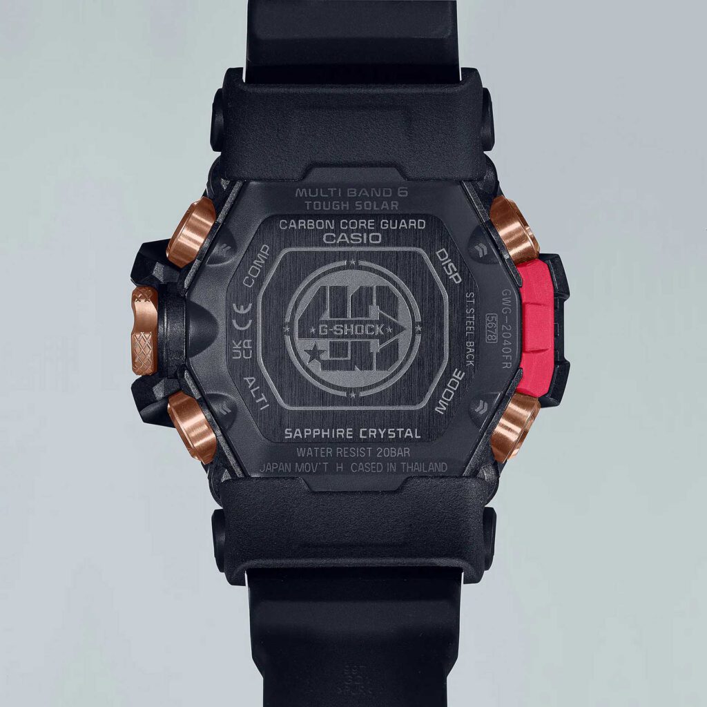 Casio G-Shock 40th Anniversary Flare Red ฉลอง 40 ปีด้วยเปลวสุริยะ