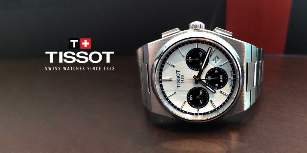 Tissot PRX Chronograph Automatic พลาดไม่ได้กับ Blue Panda Dial