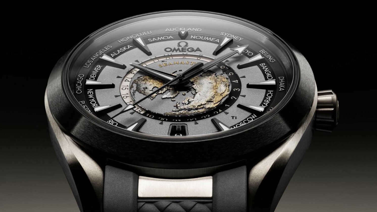 OMEGA Seamaster Aqua Terra 150M Worldtimer 2023 เติมทางเลือกใหม่ ตัว ...