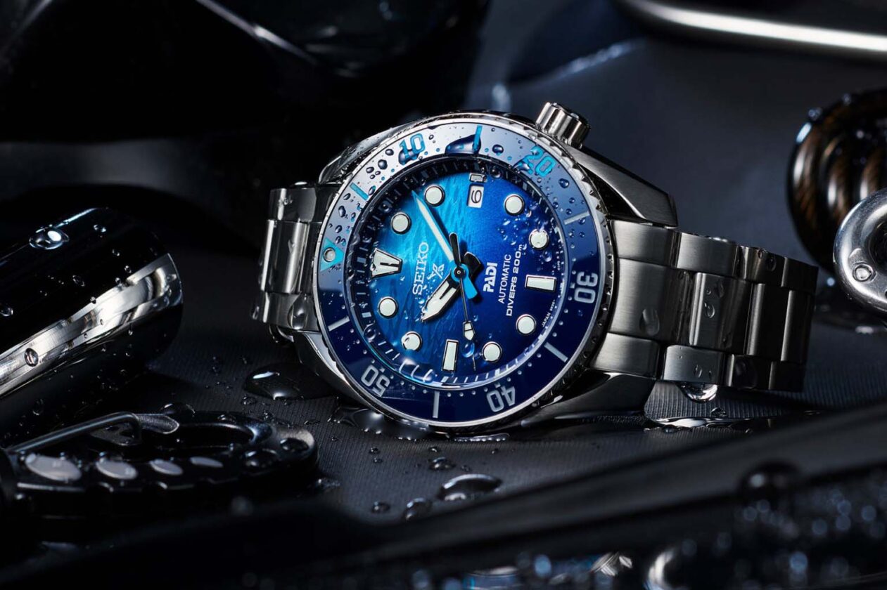 Seiko Prospex Great Blue PADI Special Edition สะท้อนความงามแห่งท้องทะเล ...