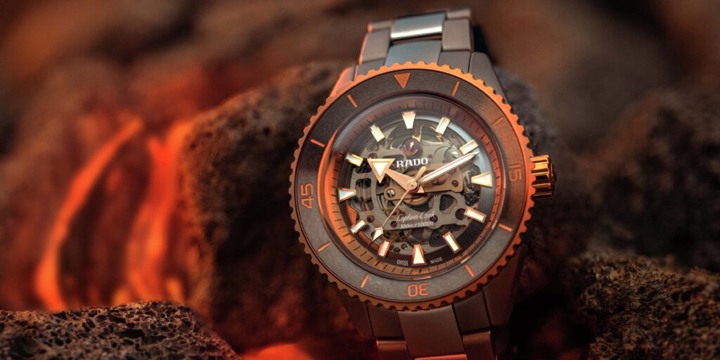 Rado Captain Cook High-Tech Ceramic Skeleton เฉดสีใหม่พร้อมความร้อนแรง