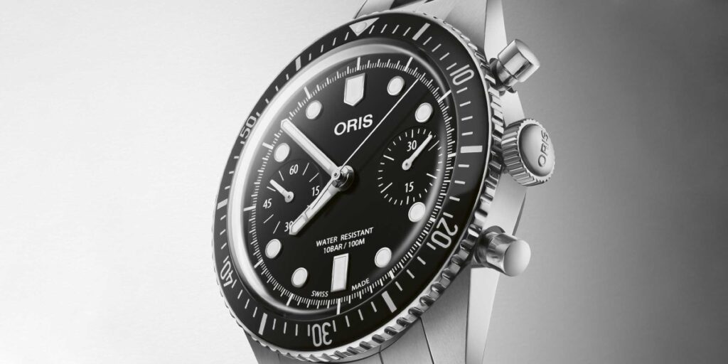 Oris Divers Sixty Five Chronograph ลดขนาดตัวเรือน 40 มม.