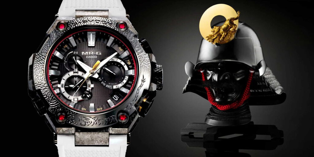 Casio G-SHOCK MRG-B2000SG-1A ‘Shougeki-Maru : Gai’ งานศิลป์จากชุดเกราะ ...