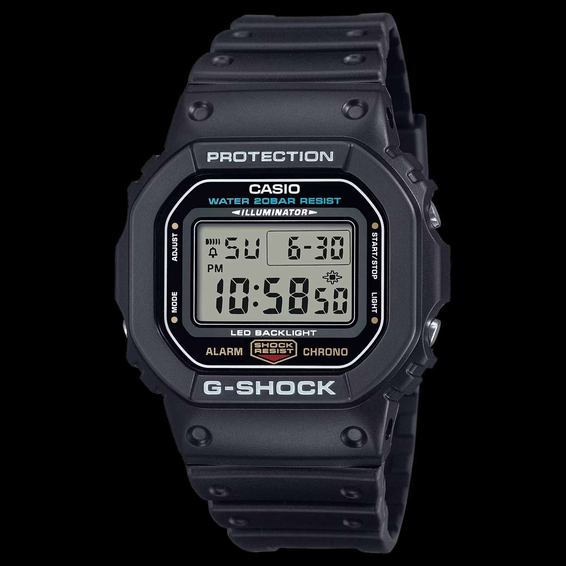Casio G-SHOCK LED Backlight Series เปลี่ยนโมดุลด้วยไฟแบบใหม่