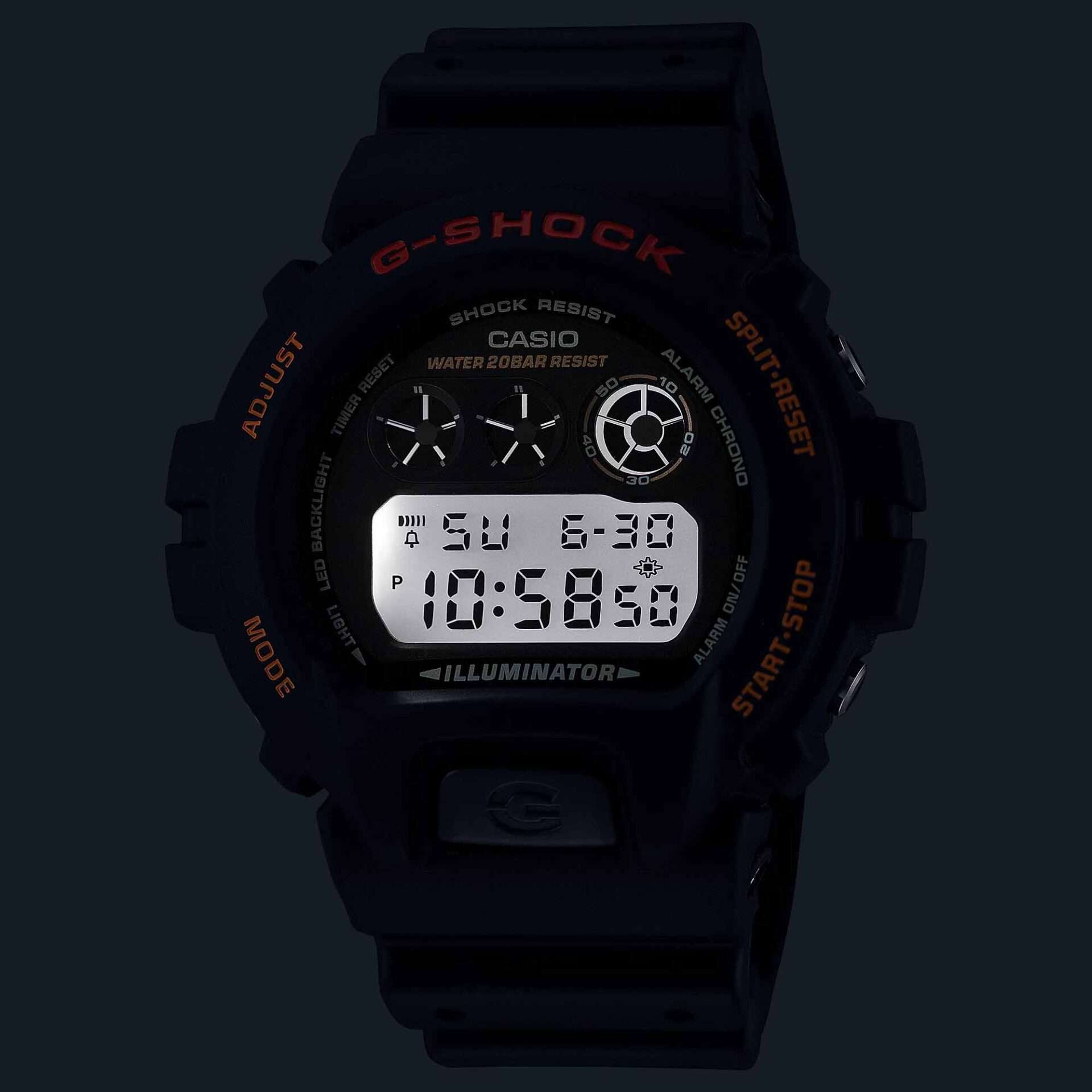 Casio G-SHOCK LED Backlight Series เปลี่ยนโมดุลด้วยไฟแบบใหม่