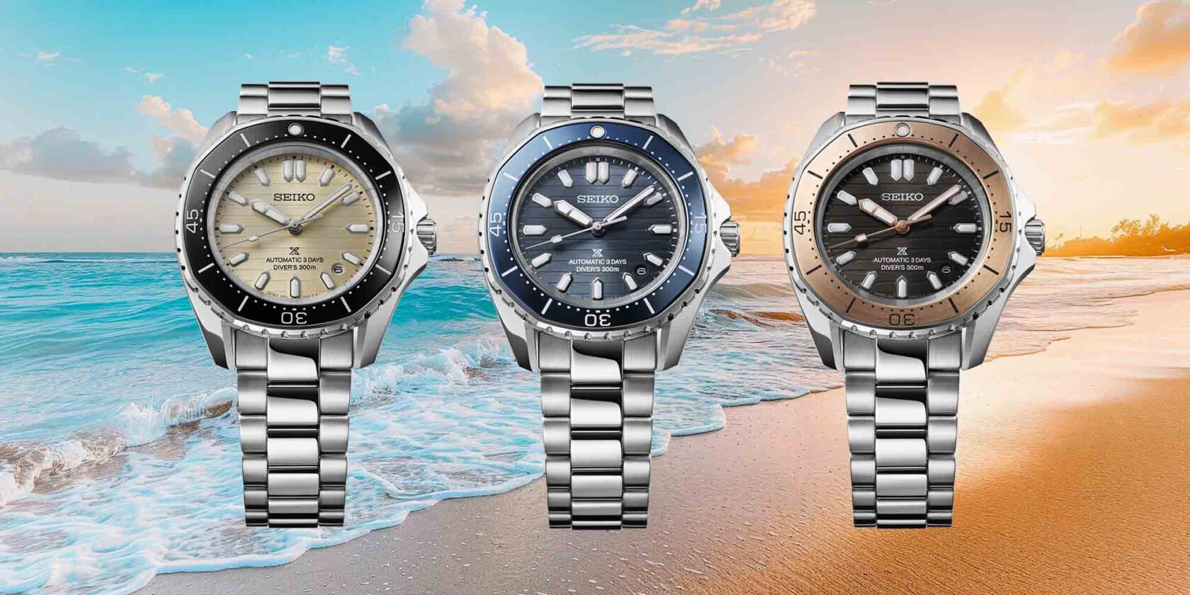 Seiko Prospex Diver 300M ความงามจากหลากช่วงเวลาของท้องทะเล