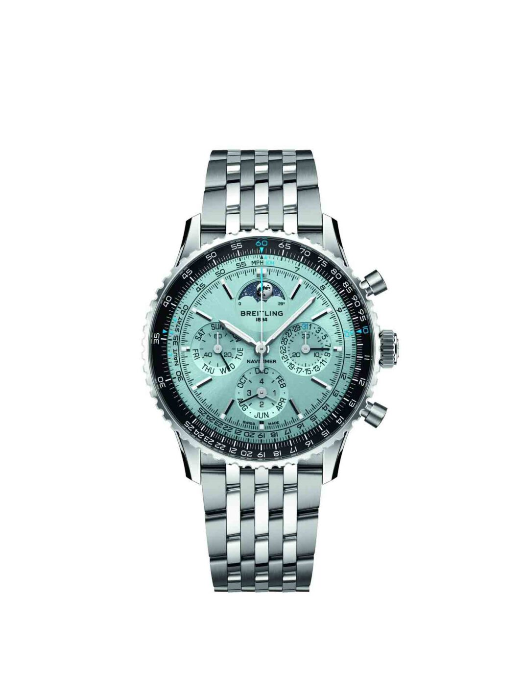 Breitling Navitimer B19 Chronograph 43 Perpetual Calendar จัดเต็มนาฬิกา ...
