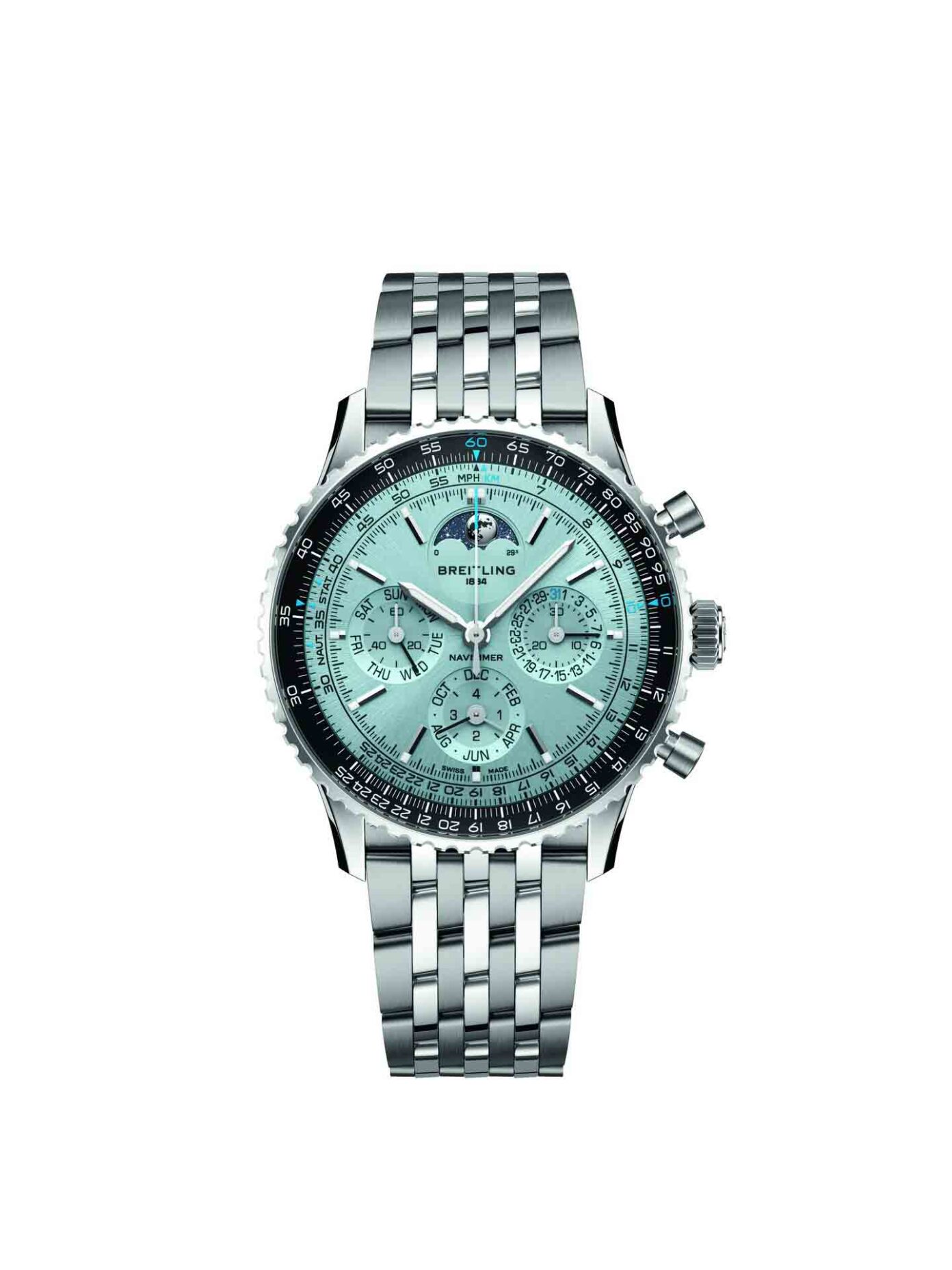 Breitling Navitimer B19 Chronograph 43 Perpetual Calendar จัดเต็มนาฬิกา ...