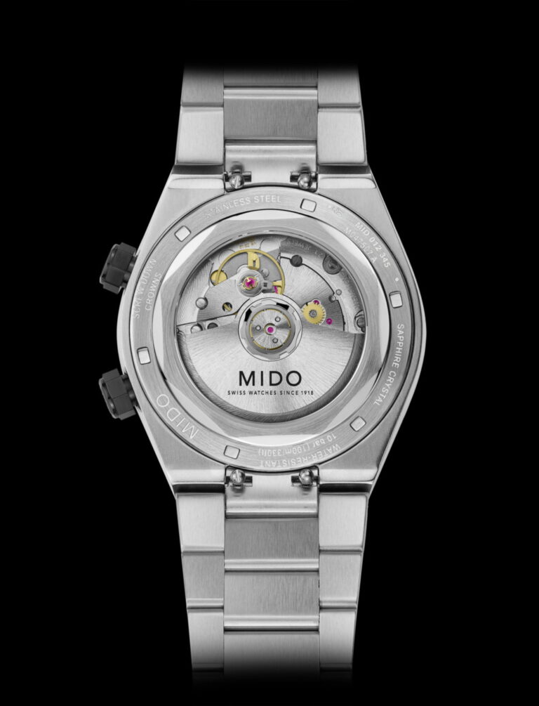 Mido Multifort 8 Two Crowns รูปทรงใหม่จากพลังเลขาคณิต