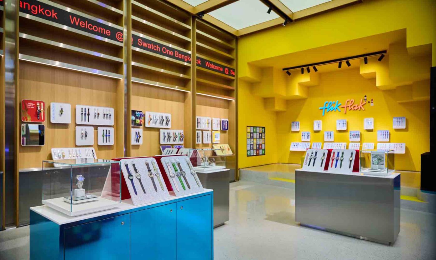 Swatch เปิดตัวสโตร์ใหม่ใหญ่ที่สุดในโลกที่ One Bangkok
