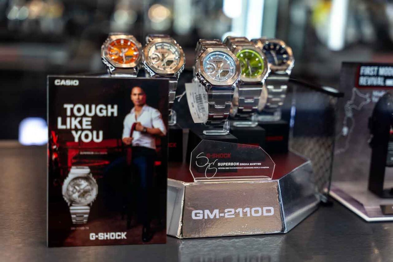 Casio G-SHOCK กับหลากรุ่นในงาน Paragon Watch Fair 2025