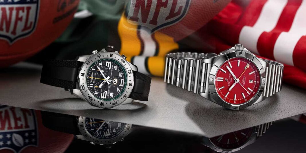 Breitling จับมือ NFL เป็นพันธมิตรอย่างเป็นทางการ