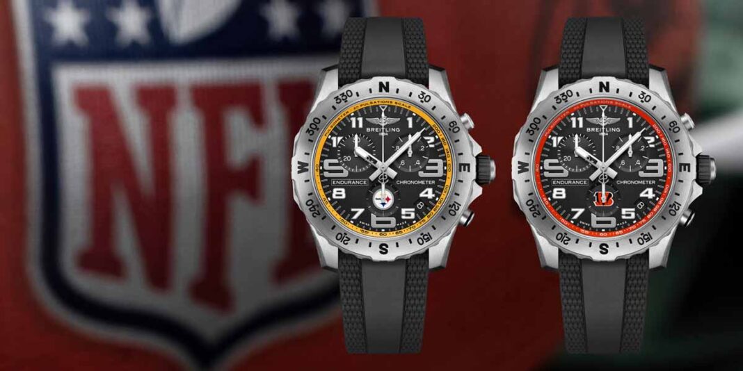 Breitling Endurance Pro NFL Team Editions ความพิเศษเพื่อแฟนอเมริกันฟุตบอล