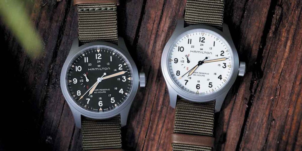 Hamilton Khaki Field Power Reserve Mechanical เมื่อความเรียบง่ายกำลังจะ ...